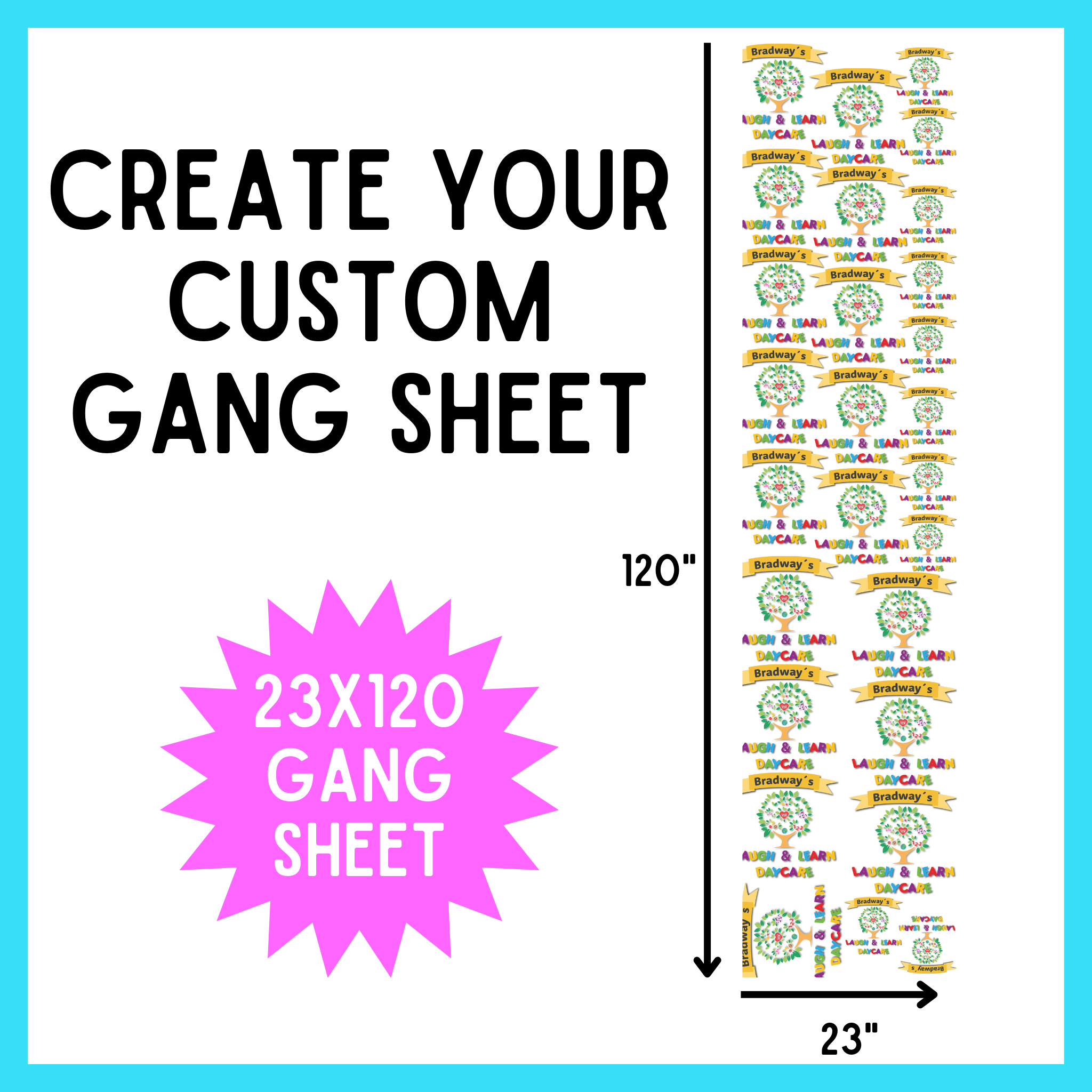 Create Your Own Gang Sheet – Griffin Expressions