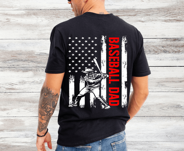 Baseball Dad Flag | DTF – Griffin Expressions