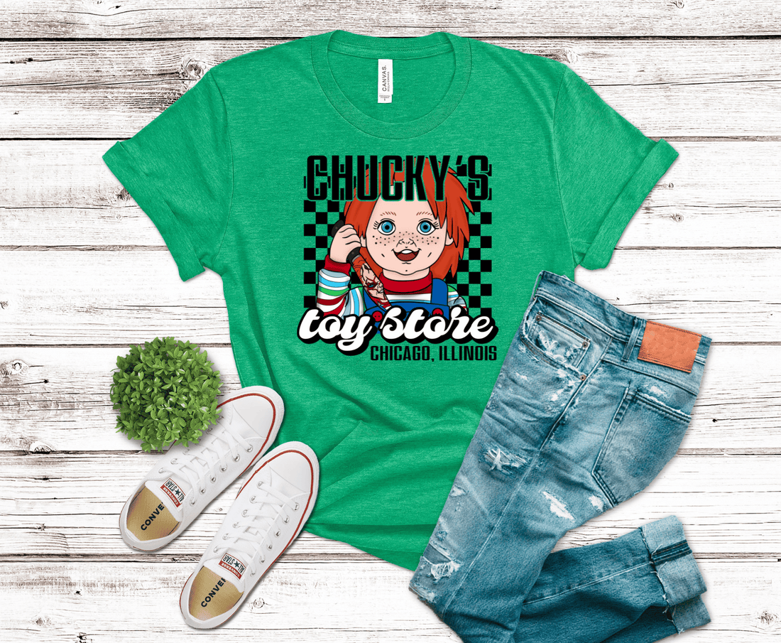 Chucky Toy | DTF Heat Transfer – Griffin Expressions