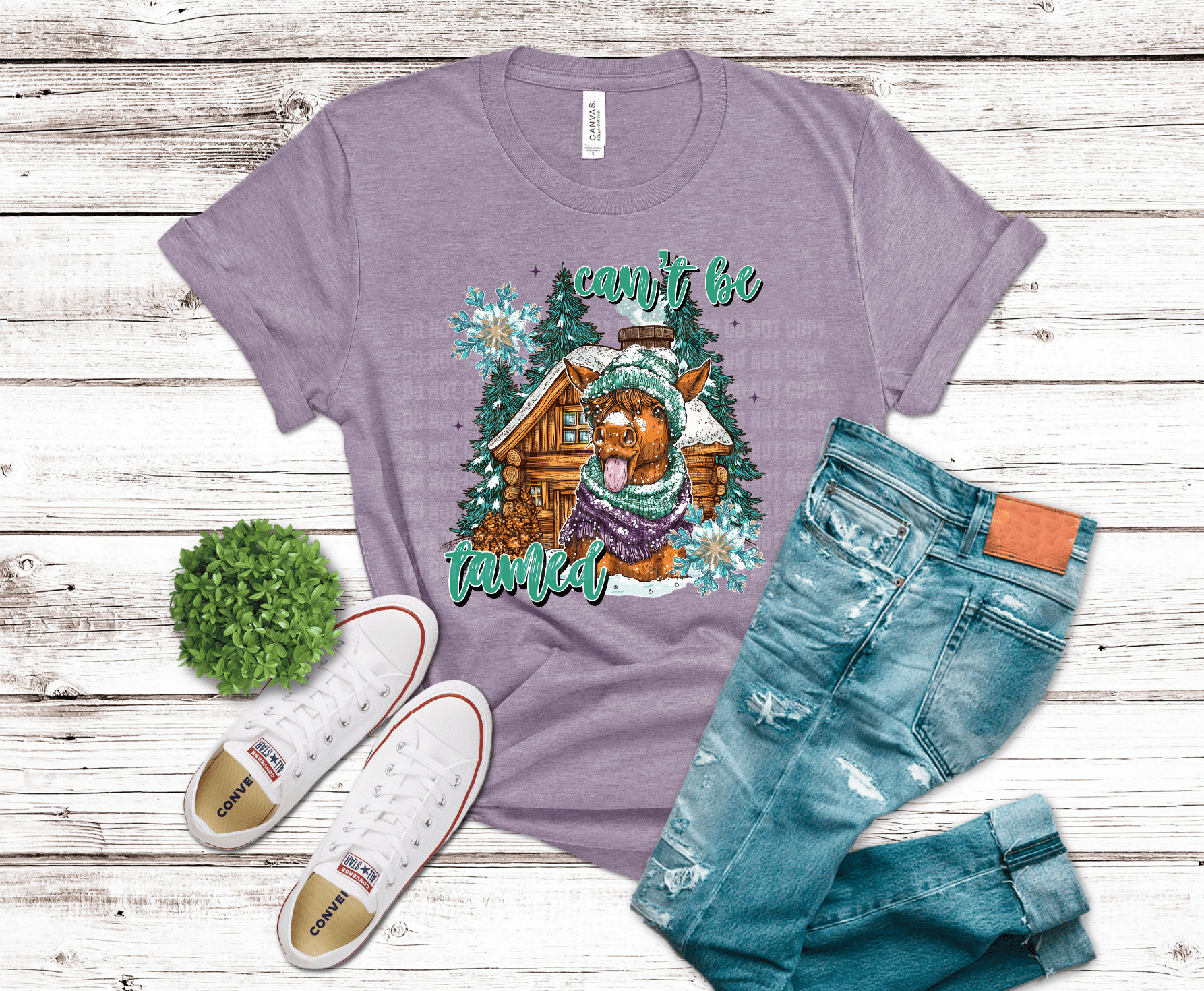 Can't Be Tamed | DTF Heat Transfer – Griffin Expressions