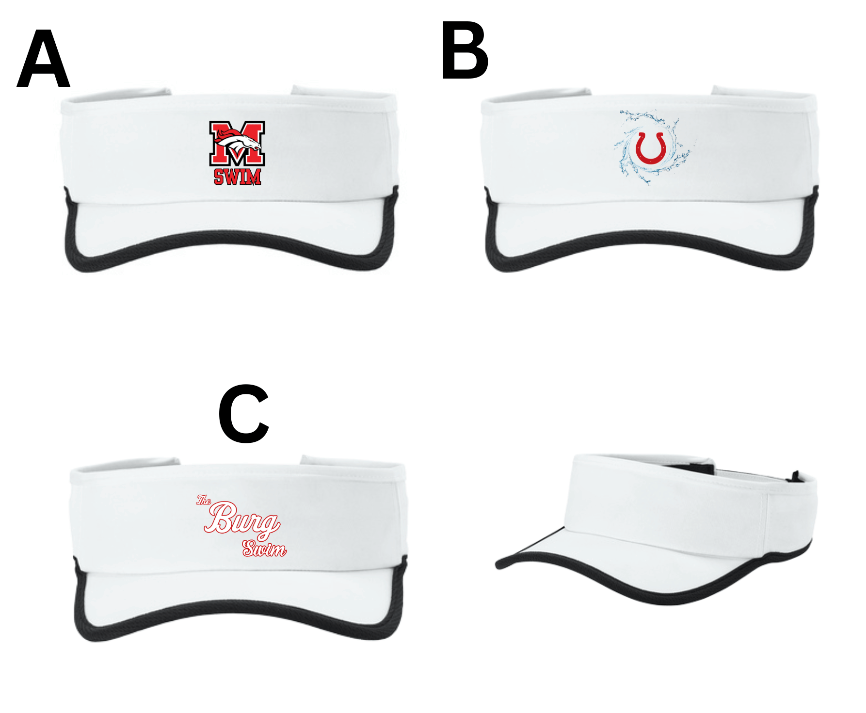 MHS Swim | Visor – Griffin Expressions