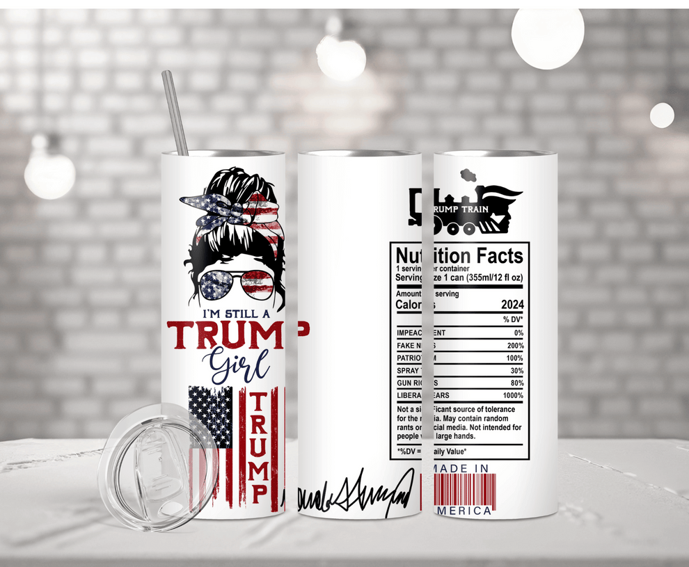 Trump Girl | Sublimation Tumbler Transfer – Griffin Expressions