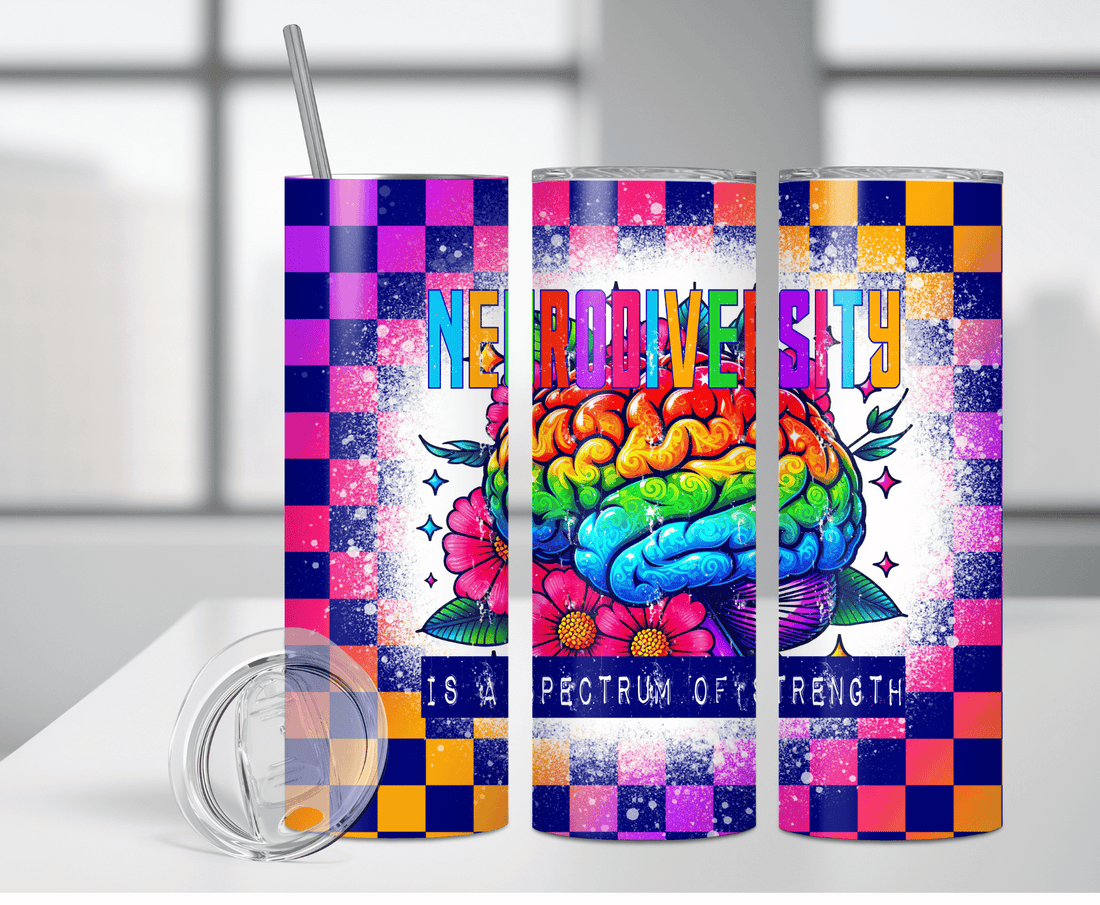 Spectrum Of Strength | Sublimation Tumbler Transfer – Griffin Expressions